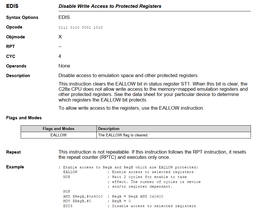 DSP-C28x 理解INTM、DBGM、EALLOW、EDIS-CSDN博客