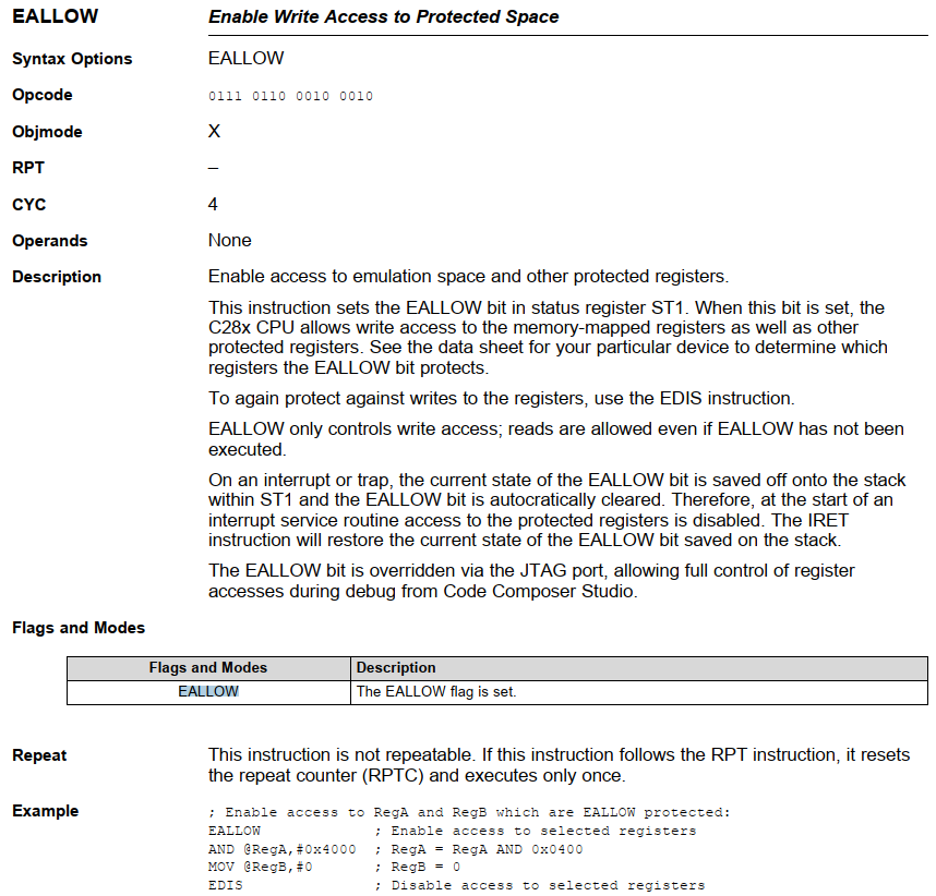 DSP-C28x 理解INTM、DBGM、EALLOW、EDIS-CSDN博客