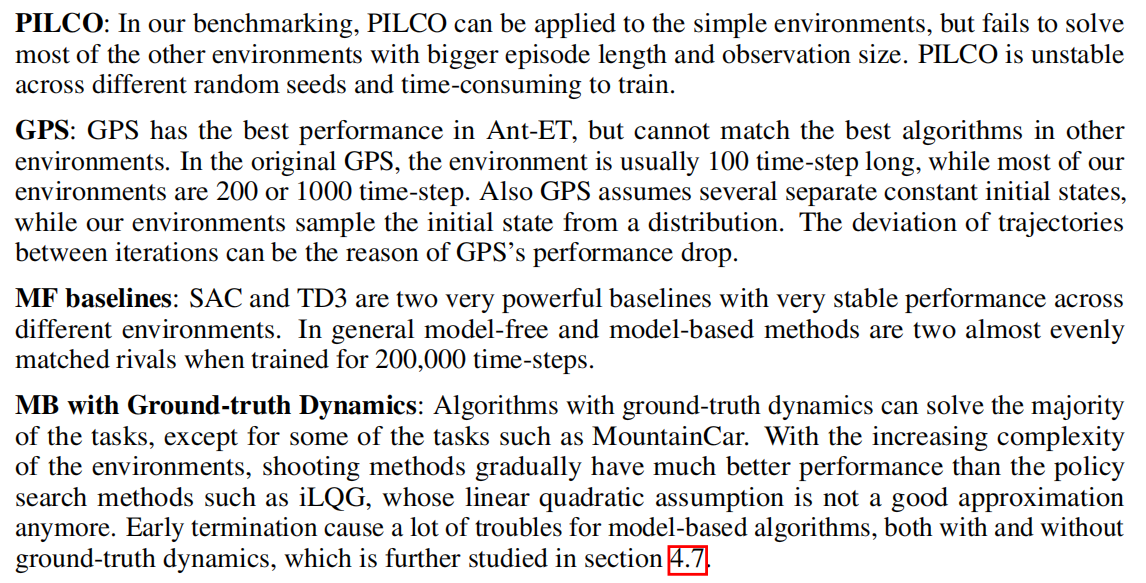 论文笔记 Benchmarking Model Based Reinforcement Learning Csdn博客 