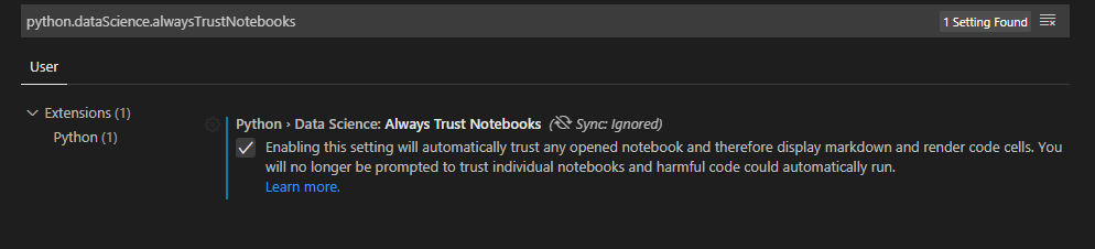 vscode中jupyter notebook的trust问题_vscode 怎么trust notebook-CSDN博客