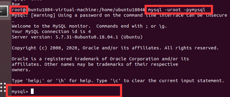 pymysql在Ubuntu下的安装和使用_unbuntu 如何成功安装pymysql 为什么安装完后是pymysql-CSDN博客