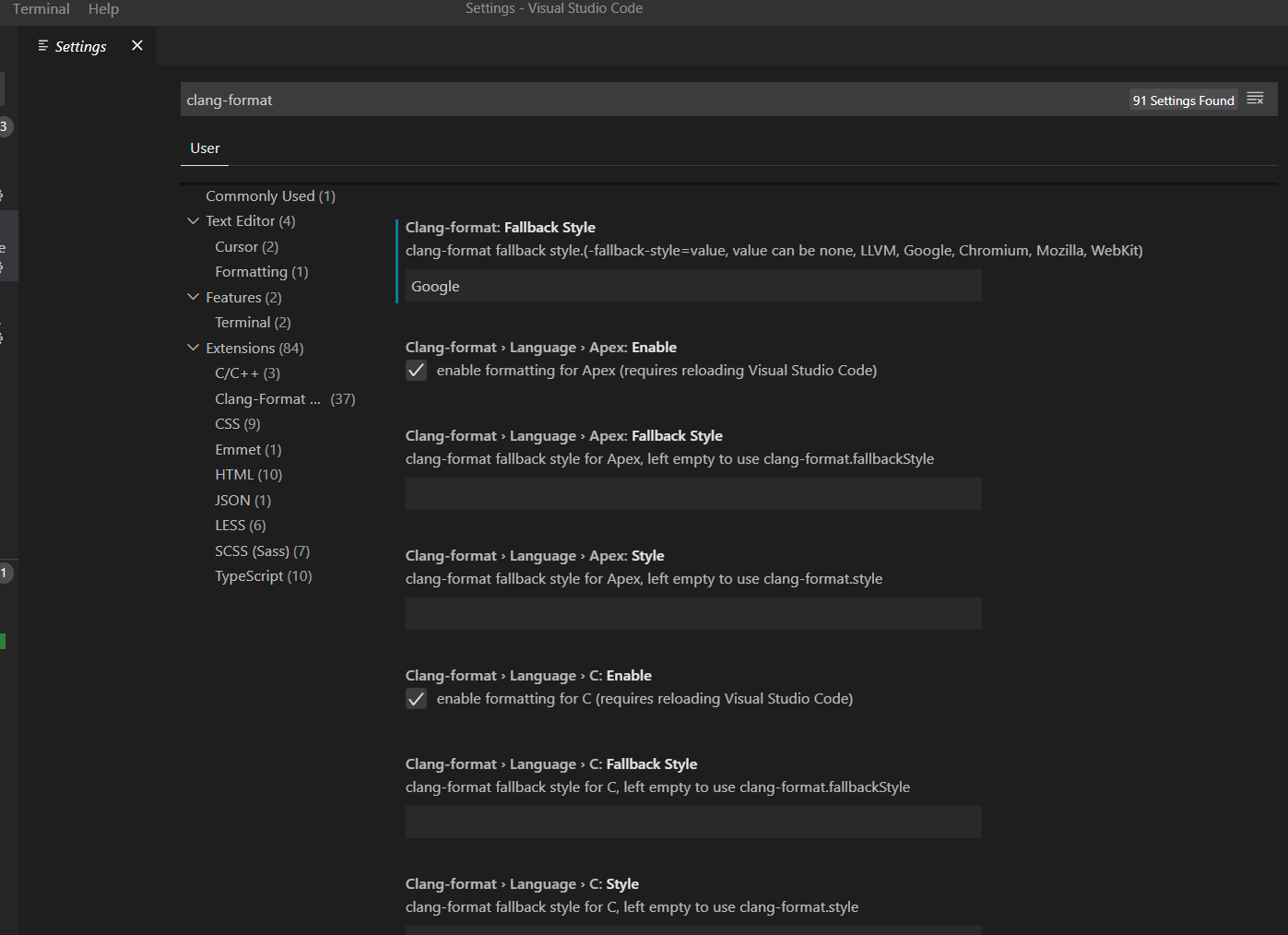 How to format C++ code into Google Style under vscode - Programmer Sought