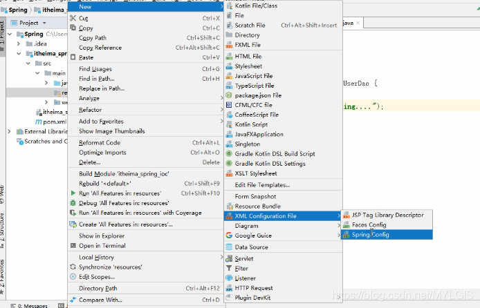 Ieda中右键没有xml Configuration File选项以及没有spring插件 Idea右键没有xml选项 Csdn博客