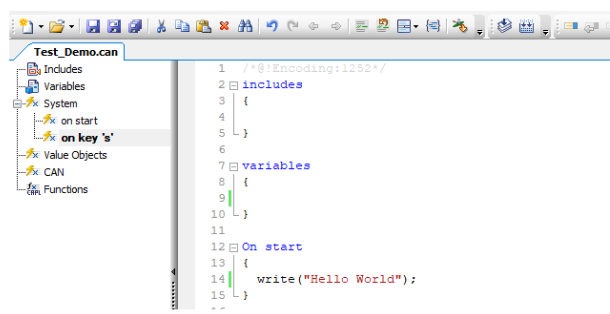 A Simple Introduction To The Syntax Of Capl In Canoe Programmer Sought 