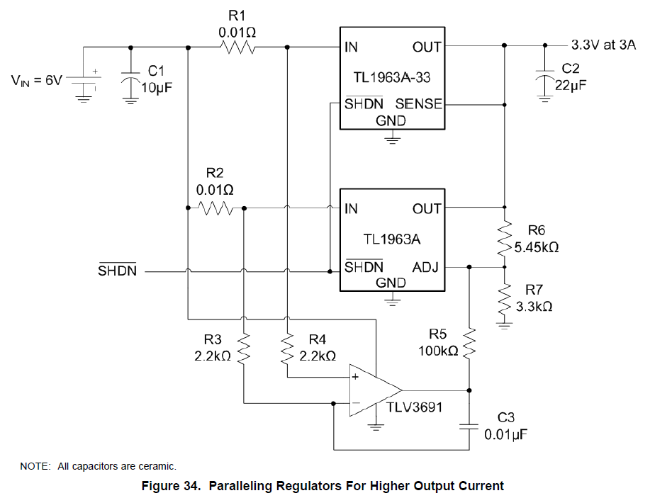 电源学习总结（四）——线性稳扩流方法_tl1963典型应用电路-CSDN博客