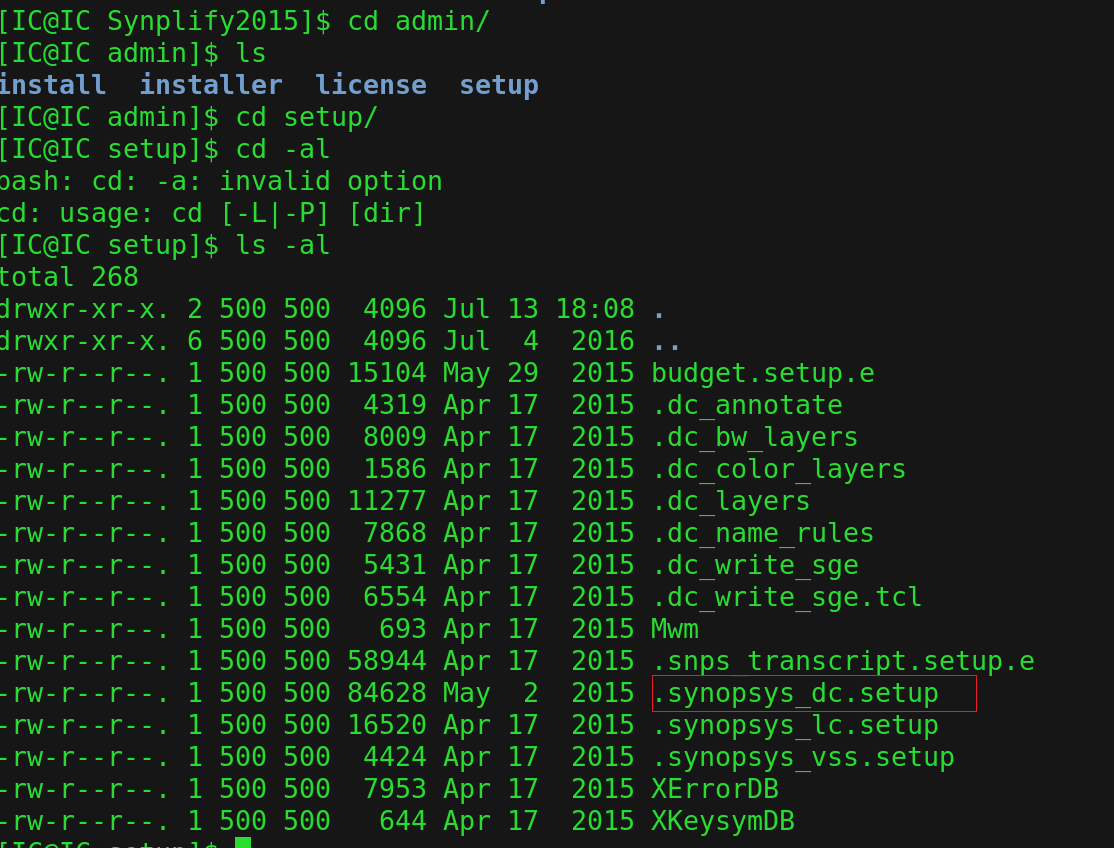 DC启动文件说明.sysnopsys_dc.setup_dc的setup文件默认在哪啊-CSDN博客
