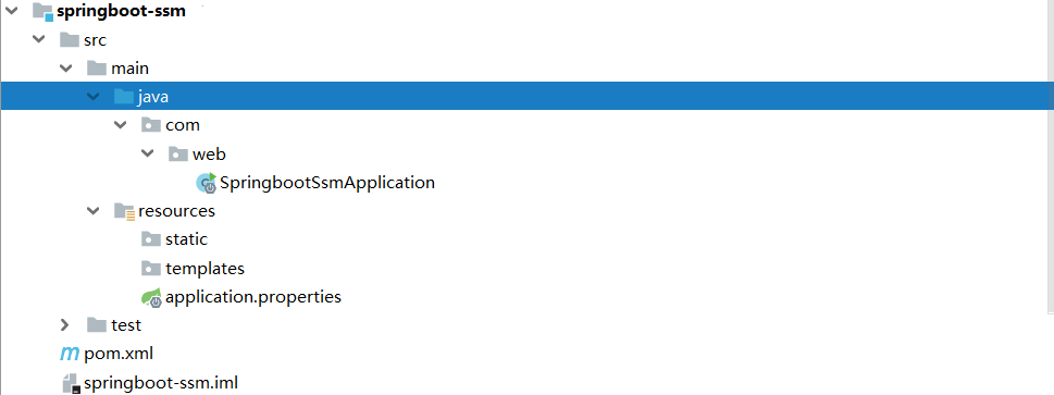 Springboot整合SSM框架详细流程(附:demo查询表中所有数据)_spring boot ssm 详细-CSDN博客