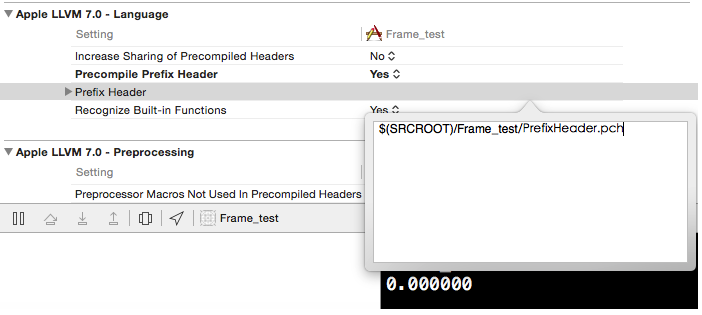 iOS开发中 .pch 文件的使用及其相关工程设置_所有源文件共享头文件-CSDN博客
