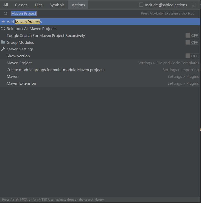 Solution to the disappearance of the maven projects window on the right ...