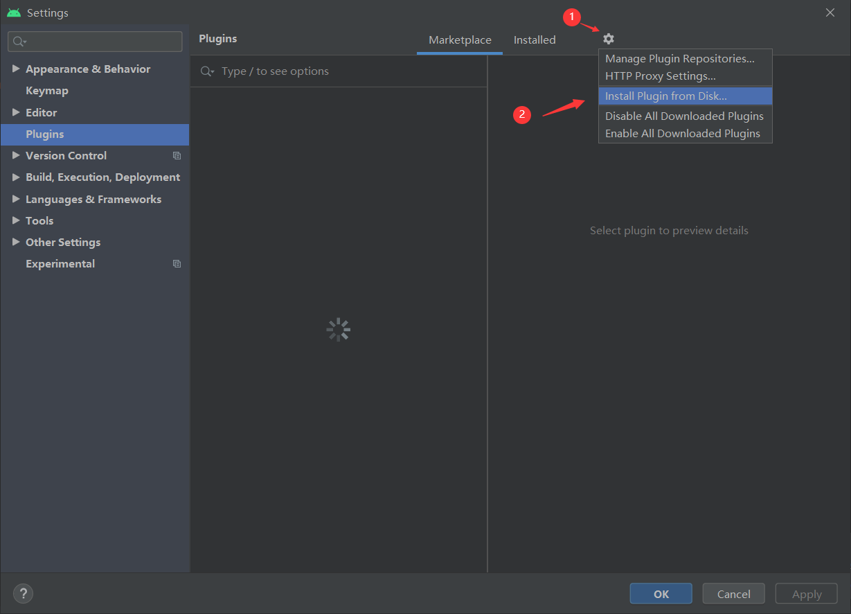 新版Android studio Plugins Marketplace搜不到结果解决办法_androidstudio plugins搜索不到 ...