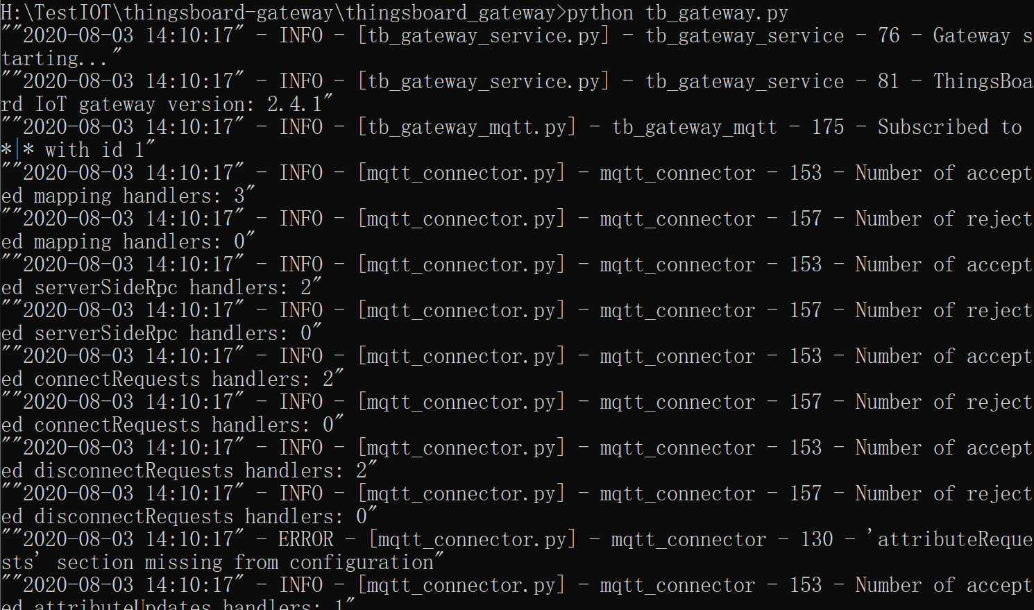 Thingsboard 3.0 TB-Gateway网关接入 MQTT 设备_配置tb-gateway 网关接入 modbus-CSDN博客
