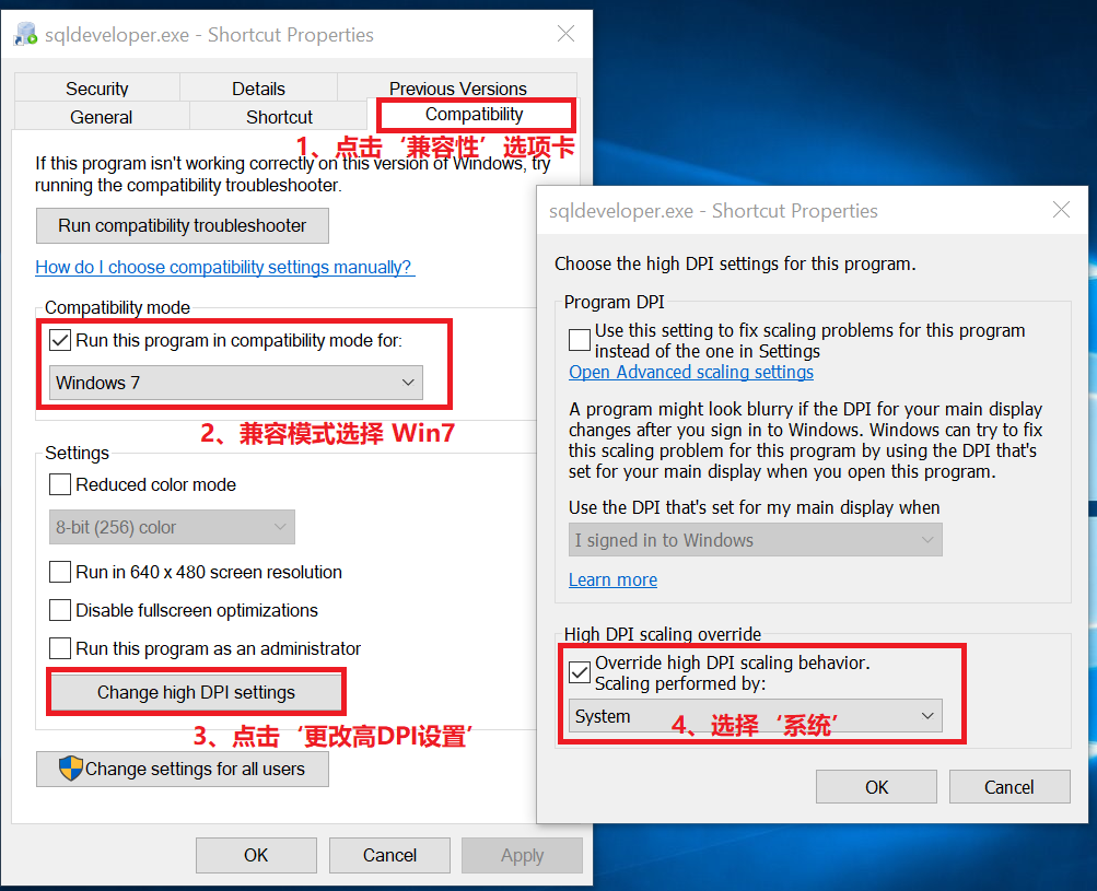 Adjust the font size of SQL Developer (interface and editor ...