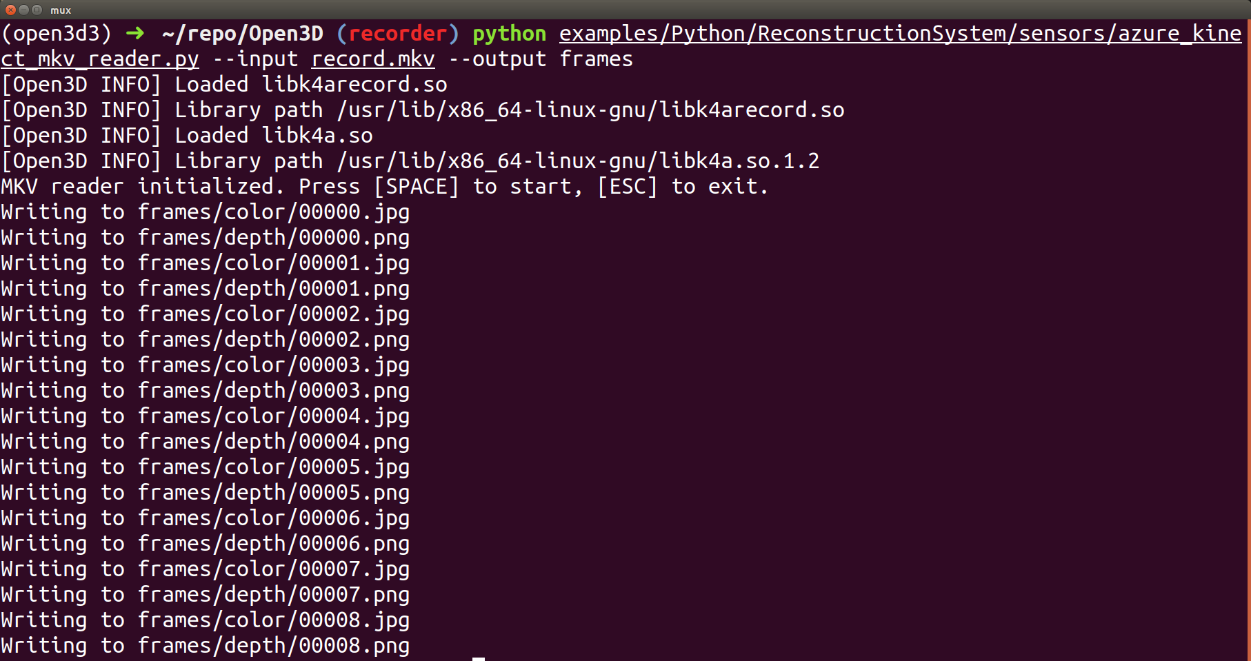 Open3d学习计划——13（Azure Kinect）_azure kinect viewer-CSDN博客