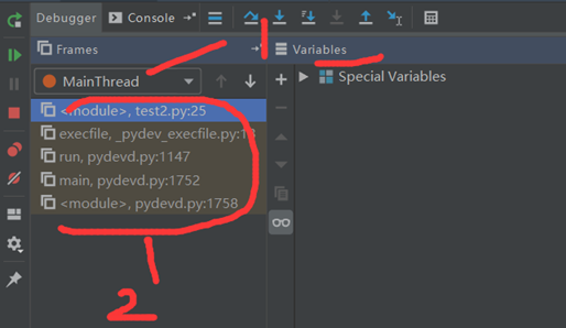 拜师——python基础入门—第九大节课— pycharm的调试模式——day43_已连接到 pydev 调试器(内部版本号 241.14494.241)traceback (most-CSDN博客