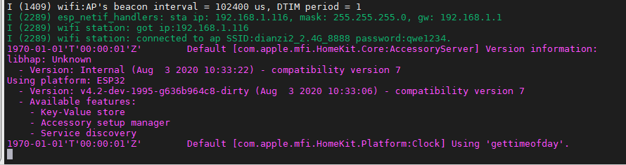 ESP32环境搭建 HomeKit 平台搭建 苹果智能家居HomeKit_homekit esp32-CSDN博客