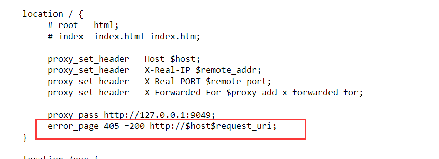 关于Nginx 配置出现 405 Method Not Allowed 一次血的教训_nginx 405-CSDN博客