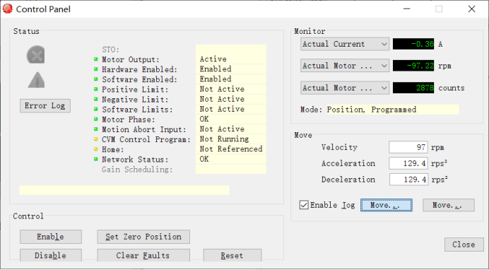 使用CME2配置Copley驱动器，带Maxon电机_cme使用指南 copley-CSDN博客