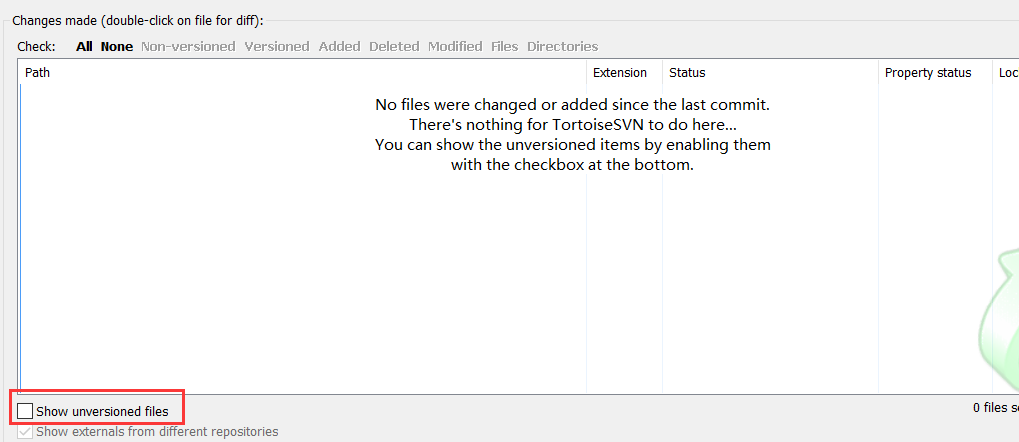 SVN协同开发时忽略本地配置文件的上传_non-versioned-CSDN博客