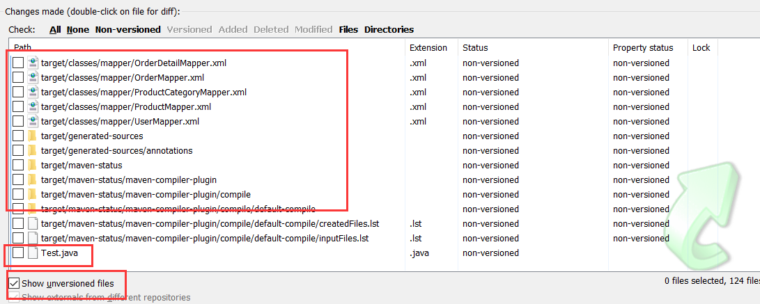 SVN协同开发时忽略本地配置文件的上传_non-versioned-CSDN博客