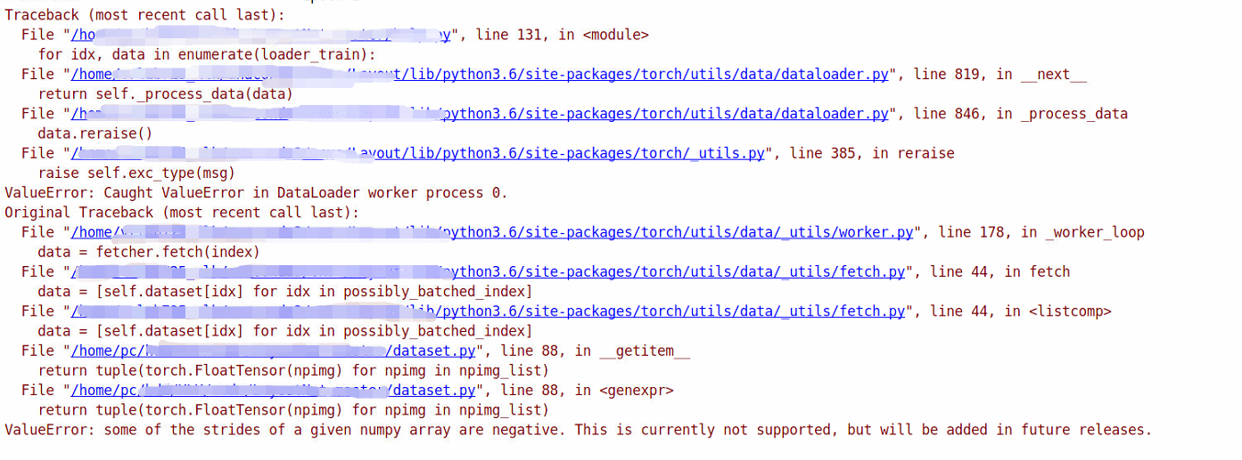 ValueError: some of the strides of a given numpy array are negative. This is currently not……-CSDN博客