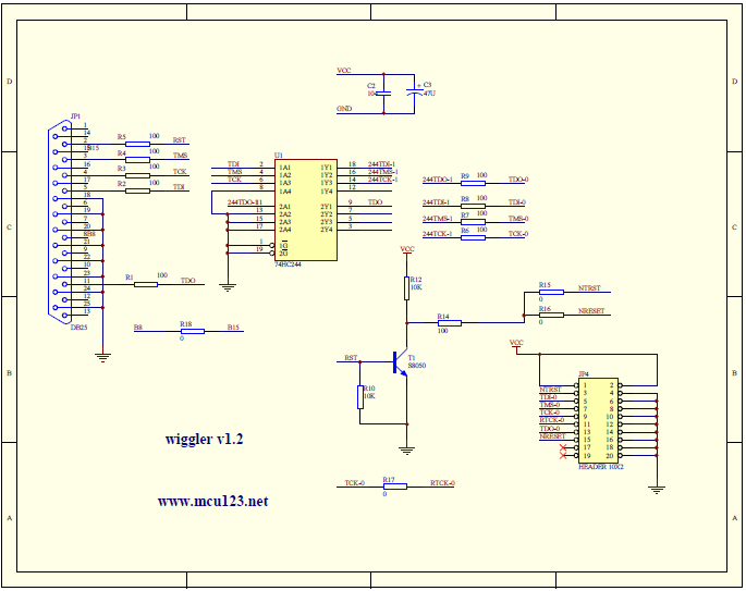 WIGGLER原理图_miniwiggler原理图-CSDN博客