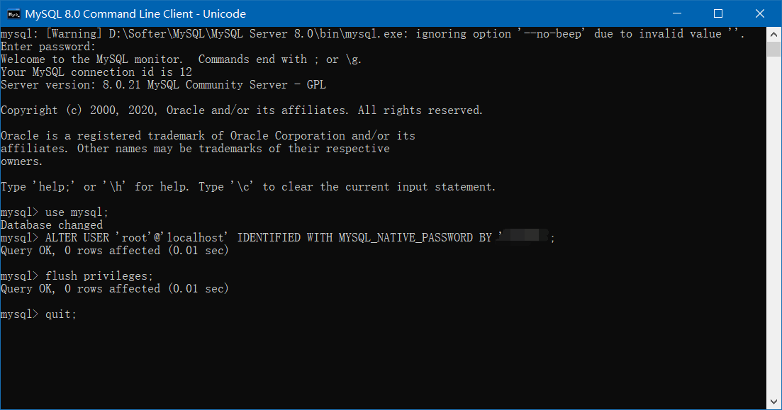 Navicat首次连接MySQL8.0出现错误#1045 - Access denied for user ‘root‘@‘localhost‘(using password: YES)的解决 ...