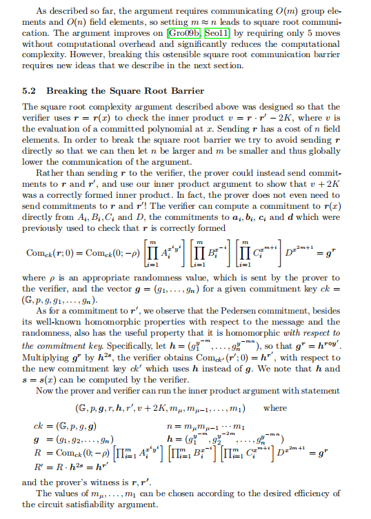 Efficient Zero-Knowledge Arguments for Arithmetic Circuits in the Discrete Log Setting学习笔记-CSDN博客