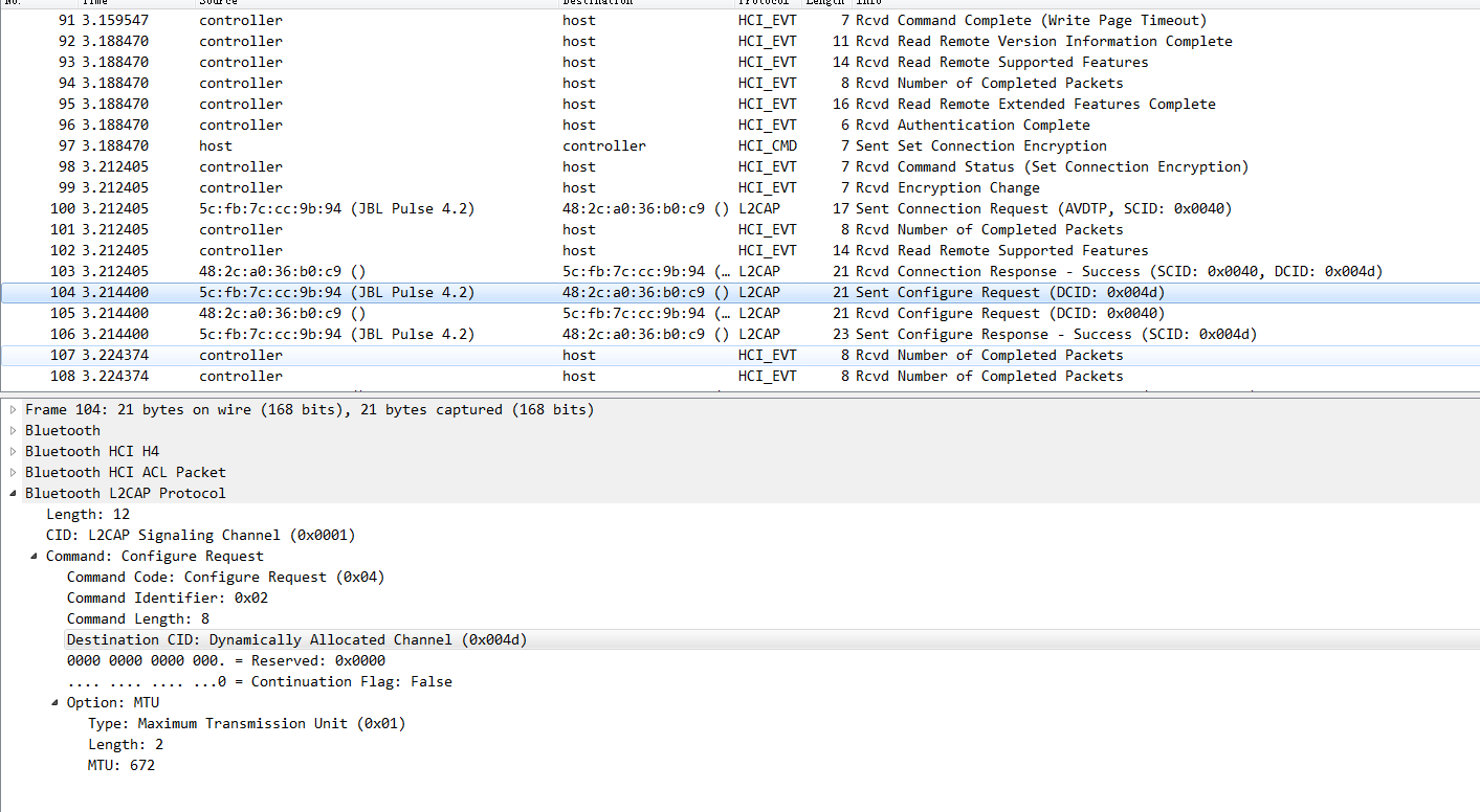 蓝牙开发那些事儿（7）——l2cap层连接过程_l2cap连接鉴权-CSDN博客