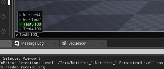 UE4 使用自定义的Console Command_ue4 console command-CSDN博客