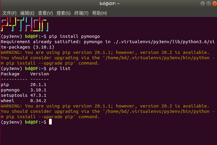 超详细的利用python操作MongoDB数据库_python mymongo-CSDN博客