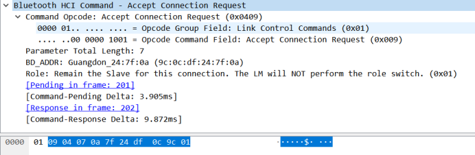 传统蓝牙HCI连接的流程介绍_hci opcode 蓝牙连接-CSDN博客