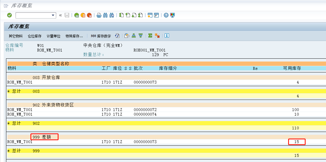 SAP S/4HANA WM模块前台操作详解--盘点作业_sap li21-CSDN博客
