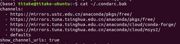CondaHTTPError: HTTP 000 CONNECTION FAILED for url ＜https://mirrors.tuna.tsinghua.edu.cn ...