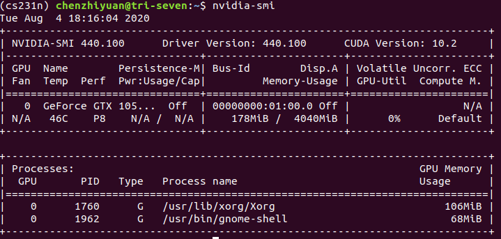 ubuntu下nvidia-smi用法及GPU使用_ubuntu nivida gpu 第二列显示off-CSDN博客