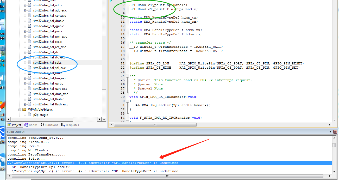 一个开发日常error: #20: identifier “SPI_HandleTypeDef“ is undefined-CSDN博客