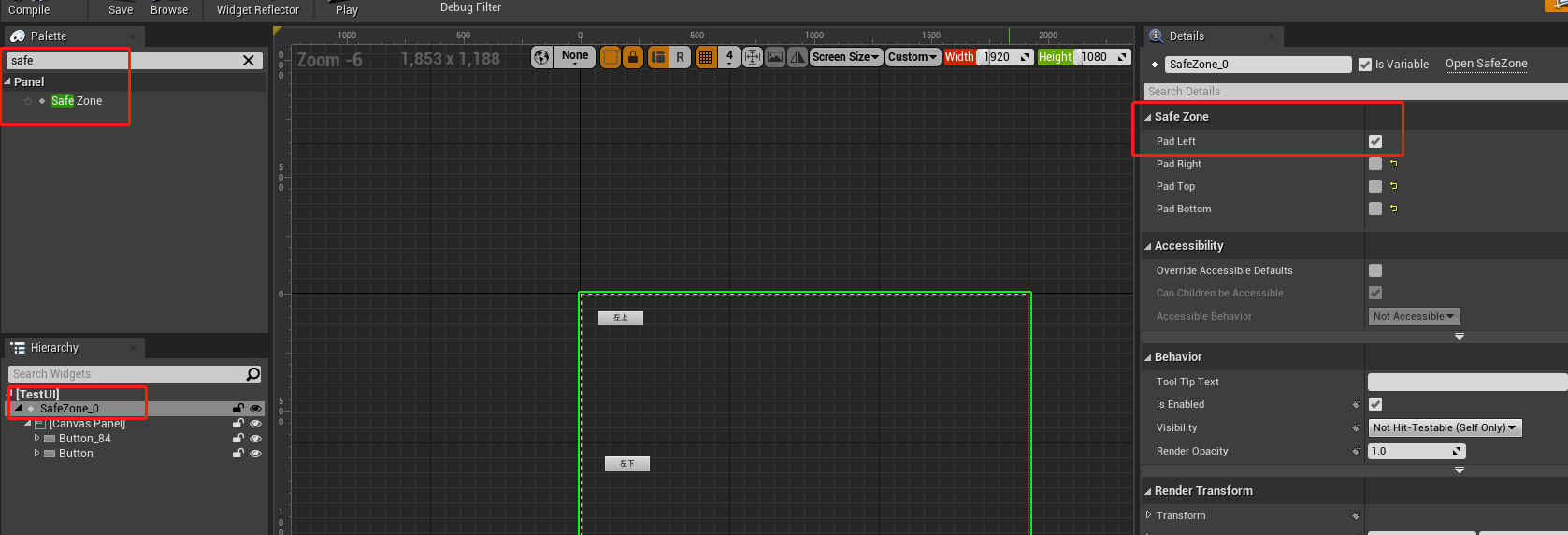 UMG SafeZone_ue4 safezone异常-CSDN博客