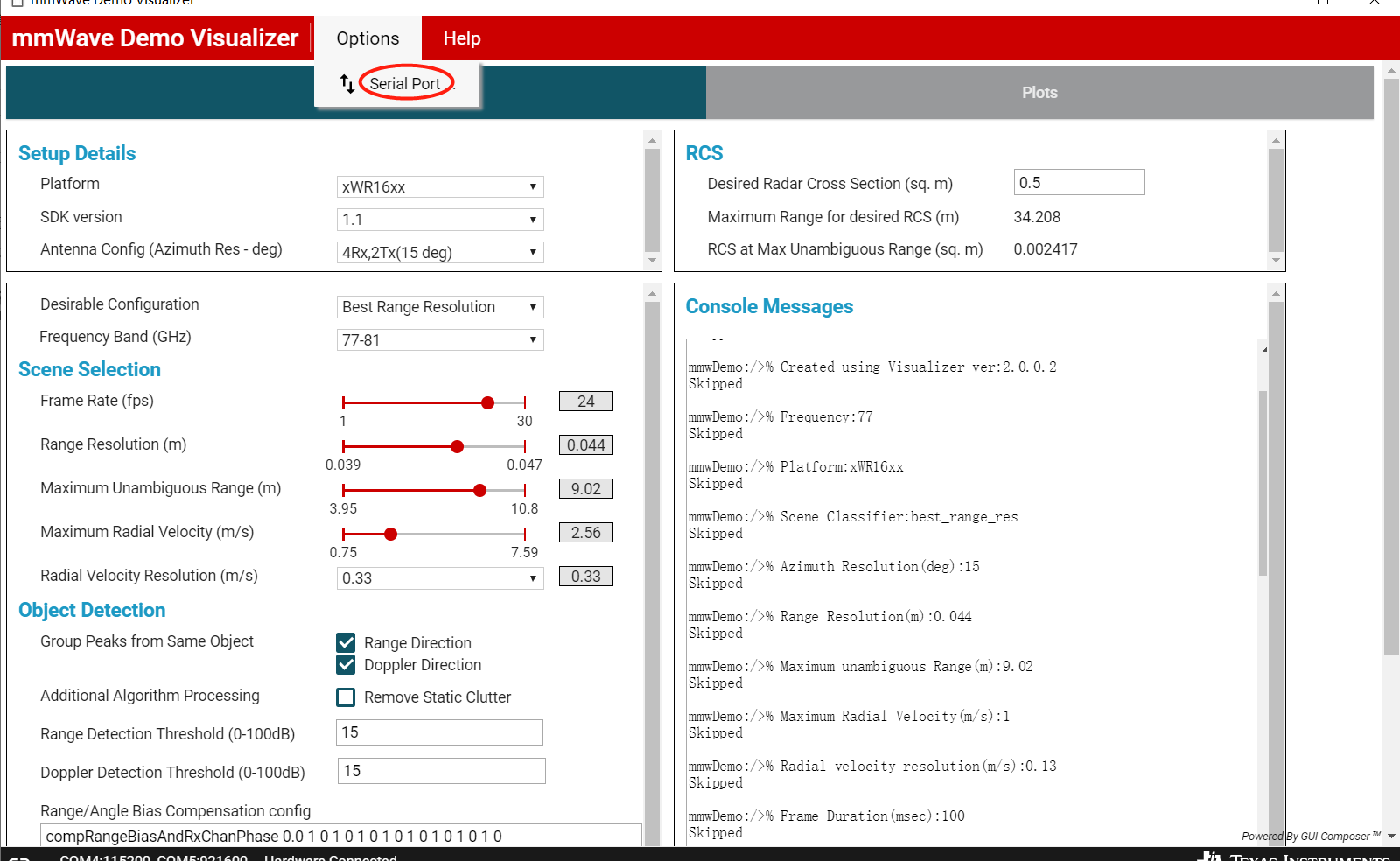 TI AWR1642 学习笔记_awr1642 mcal配置-CSDN博客