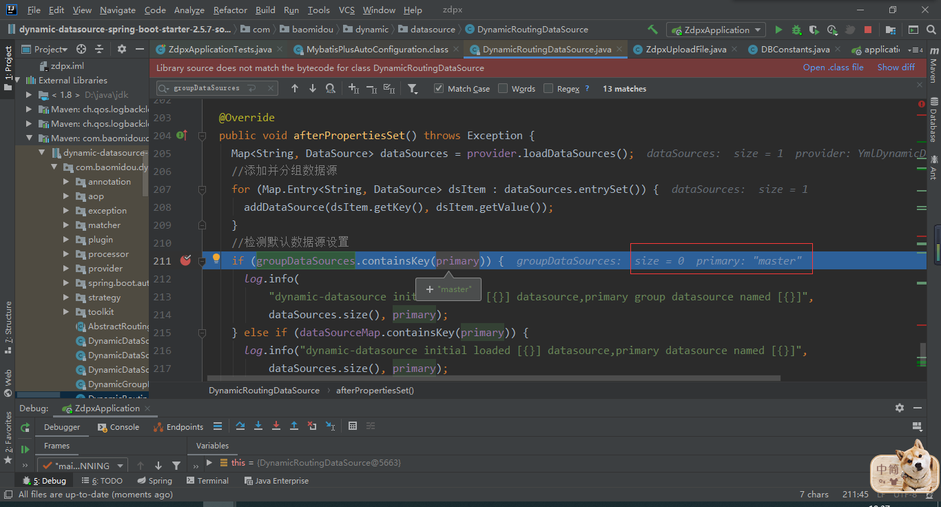 配置多数据源出现dynamic Datasource Please Check The Setting Of Primary Csdn博客