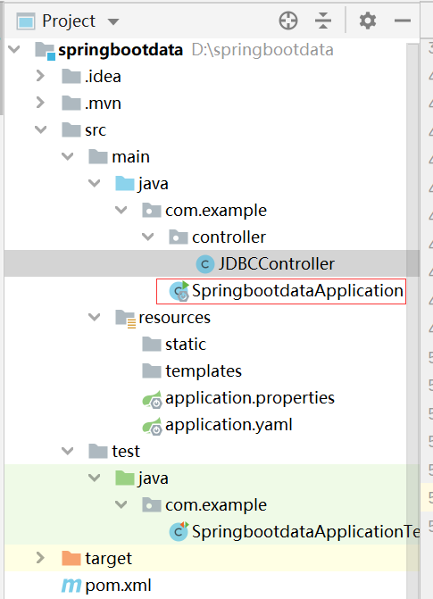 SpringBoot整合JDBC使用_spring boot可以一个用jdbc一个用配置文件-CSDN博客