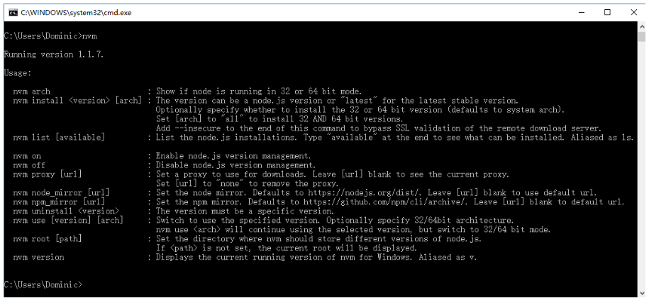 一分钟学会nvm安装与使用和卸载，用来管理node版本_nvm uninstall-CSDN博客