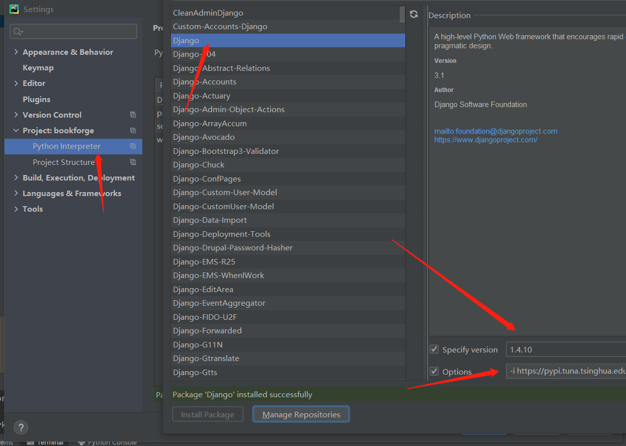 pycharm安装django失败-CSDN博客