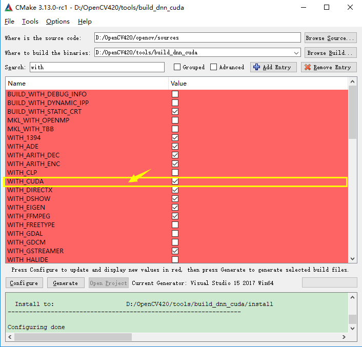Windows系统下配置opencvdnn模块使用cuda加速windows10、vs2017、cuda101、cudnn765、opencv420cuda102支持的 