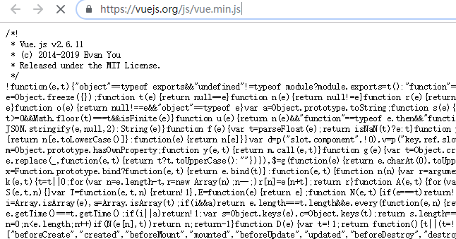 Vue的使用（下载vue.min.js+创建测试用的项目+Vue实例创建）-CSDN博客