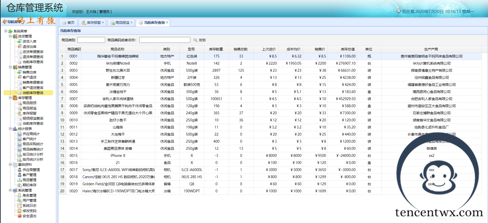 基于springbooteasyui的仓库管理系统easyui Springboot Csdn博客