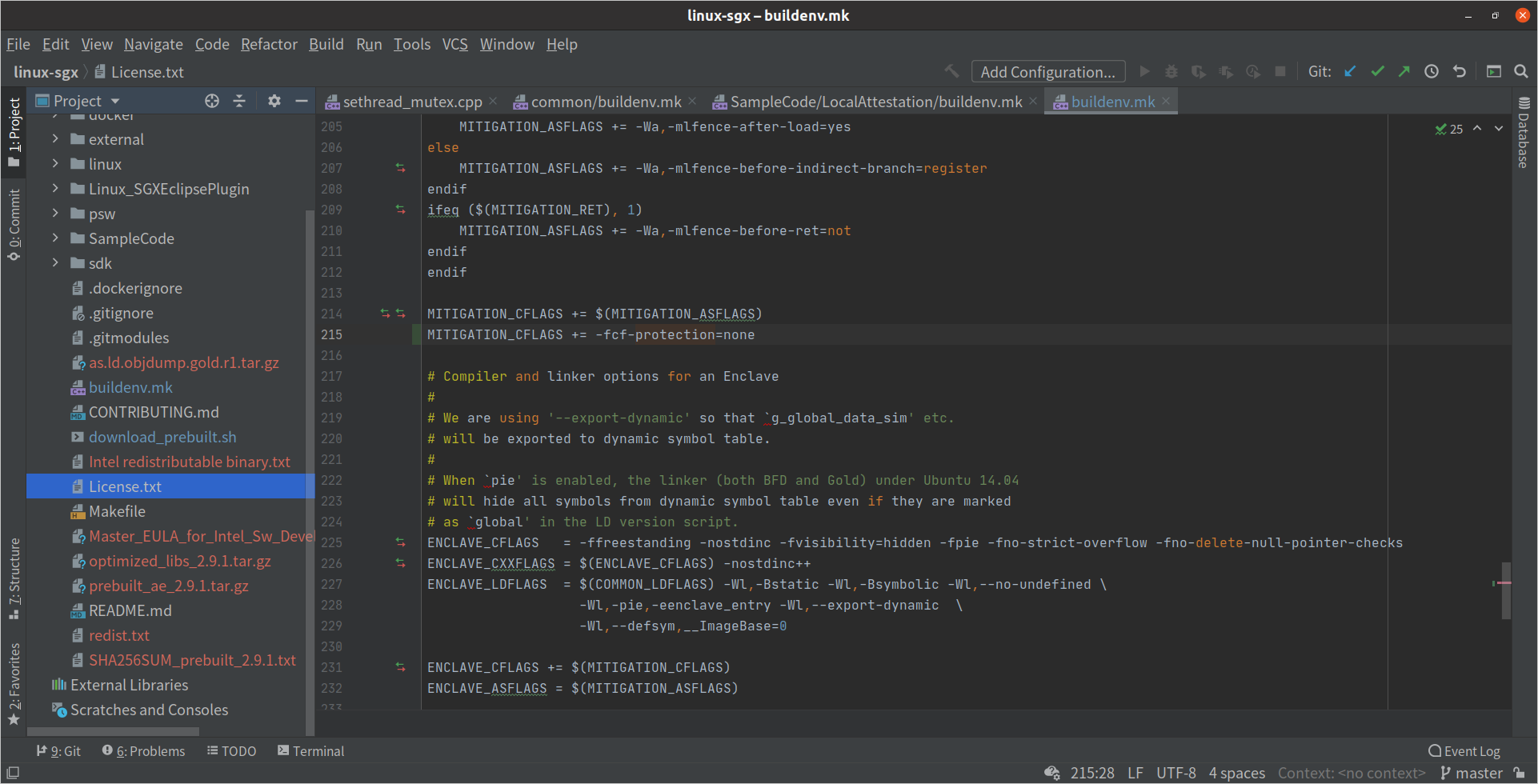 Ubuntu 20.04 gcc9 linux-sgx v2.9出现-fcf-protection -mfunction-return冲突-CSDN博客