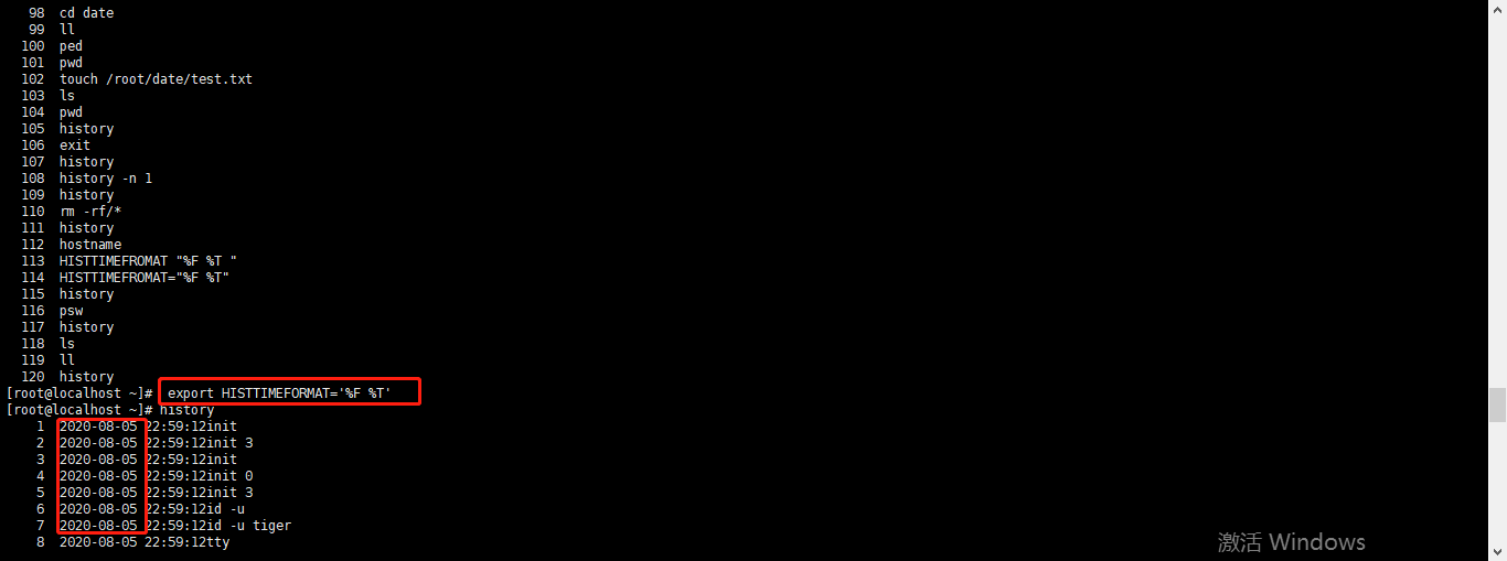 linux 命令历史行的用法及tab键用法_linux练习使用tab命令,使用history-CSDN博客