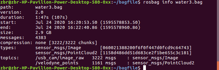 从ROS bag包中提取出带时间戳的图片和pcd点云数据_如何查看点云数时间戳-CSDN博客