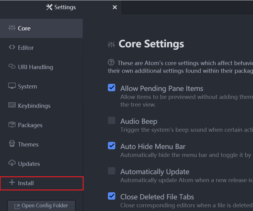 Atom编译器64位win版本下载汉化及前端必备插件_atom汉化插件-CSDN博客