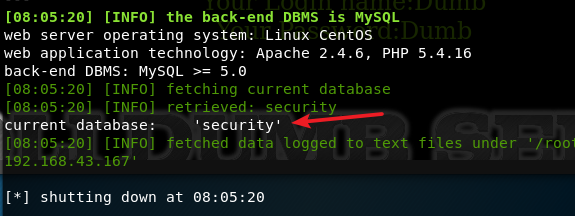sqlmap 基本使用_192.168.43.167-CSDN博客