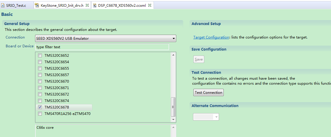 TMS320C6678开发笔记1-4---SEED-XDS560v2仿真器使用_xds560v2仿真器下载流程-CSDN博客